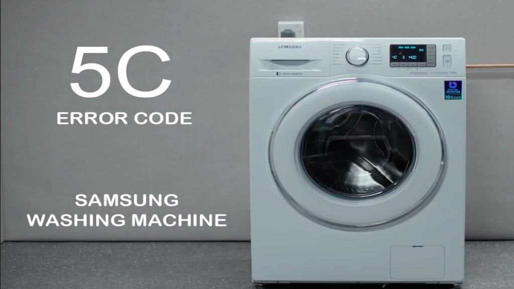 Fix 5C Or 5E Error Code In Samsung Washing Machine Fix 5C Or 5E Error Code In Samsung Washing Machine