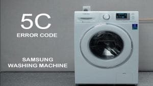 Fix 5C or 5E Error code in Samsung washing machine