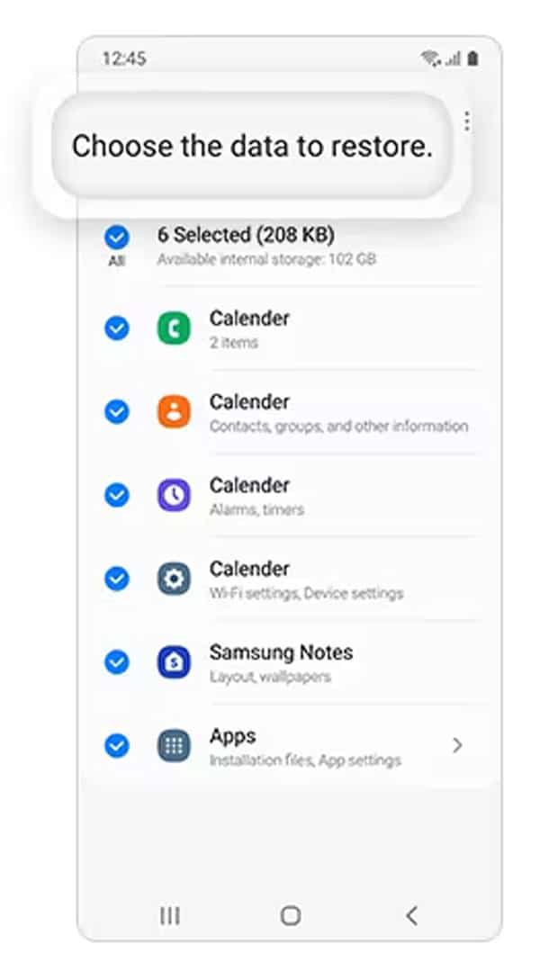 Samsung Cloud Account storage photo backup & restore
