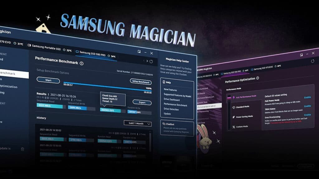 What is Samsung Magician SSD software explained in detail