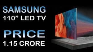 Samsung 1 Crore LED TV 110" Class Micro LED specs and key features